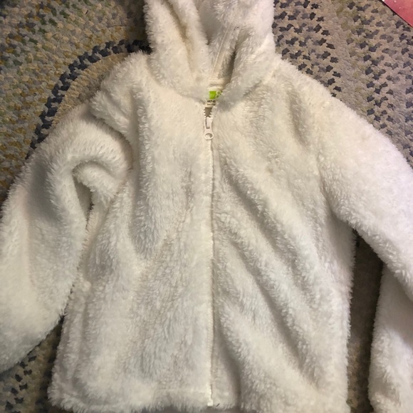 Crazy 8 | Jackets & Coats | Crazy 8 White Fuzzy Jacket Nwt | Poshmark